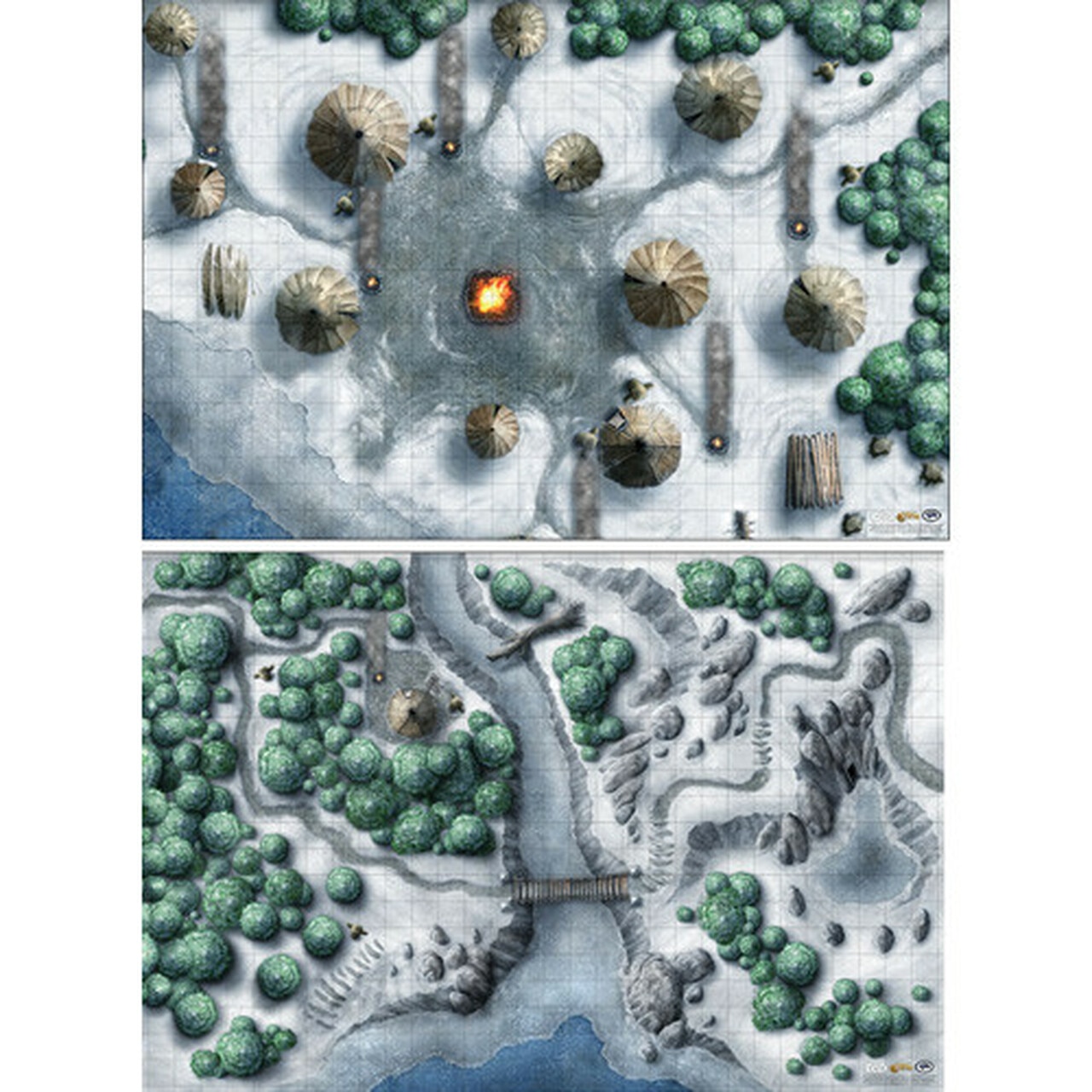 Icewind Dale Encounter Map Set – Crazy Squirrel Games & Toys
