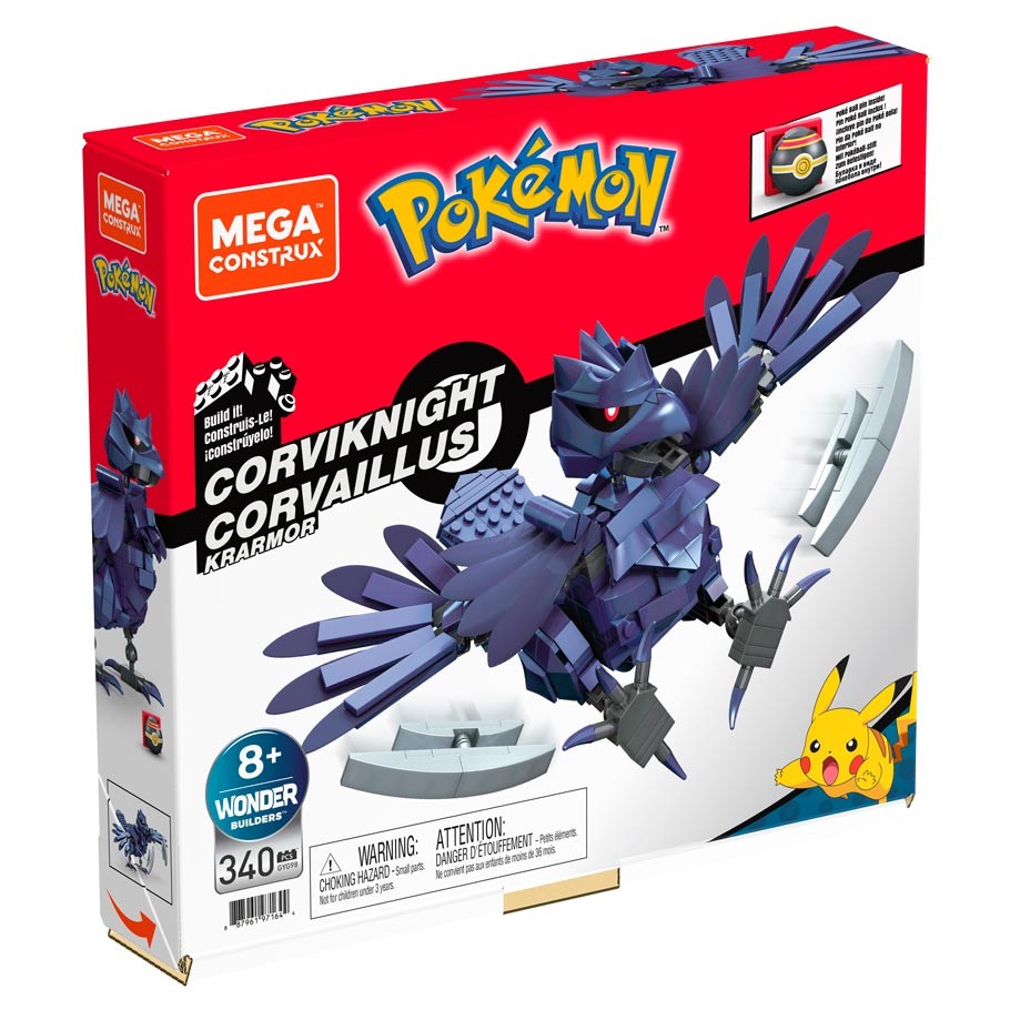 Corviknight Mega Construx Kit – Crazy Squirrel Games & Toys