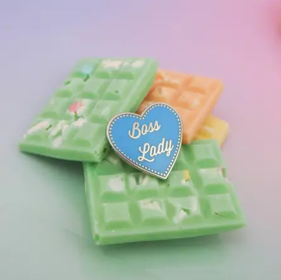 Enamel Pin: Boss Lady – Crazy Squirrel Games & Toys