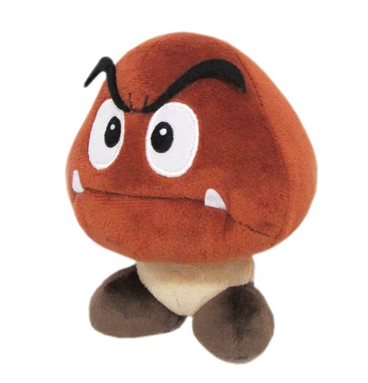 Little Buddy Super Mario All Star Goomba, 5″ Plush – Crazy Squirrel ...